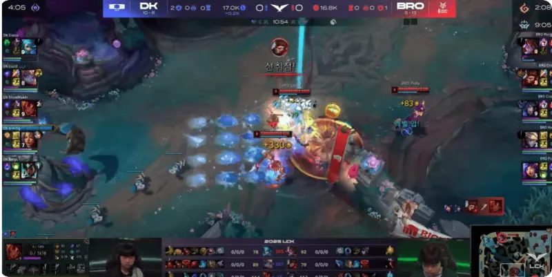 DK中单ShowMaker送出LCK涅槃组历史上第一个人头！-英雄联盟丨LPL-虎扑社区