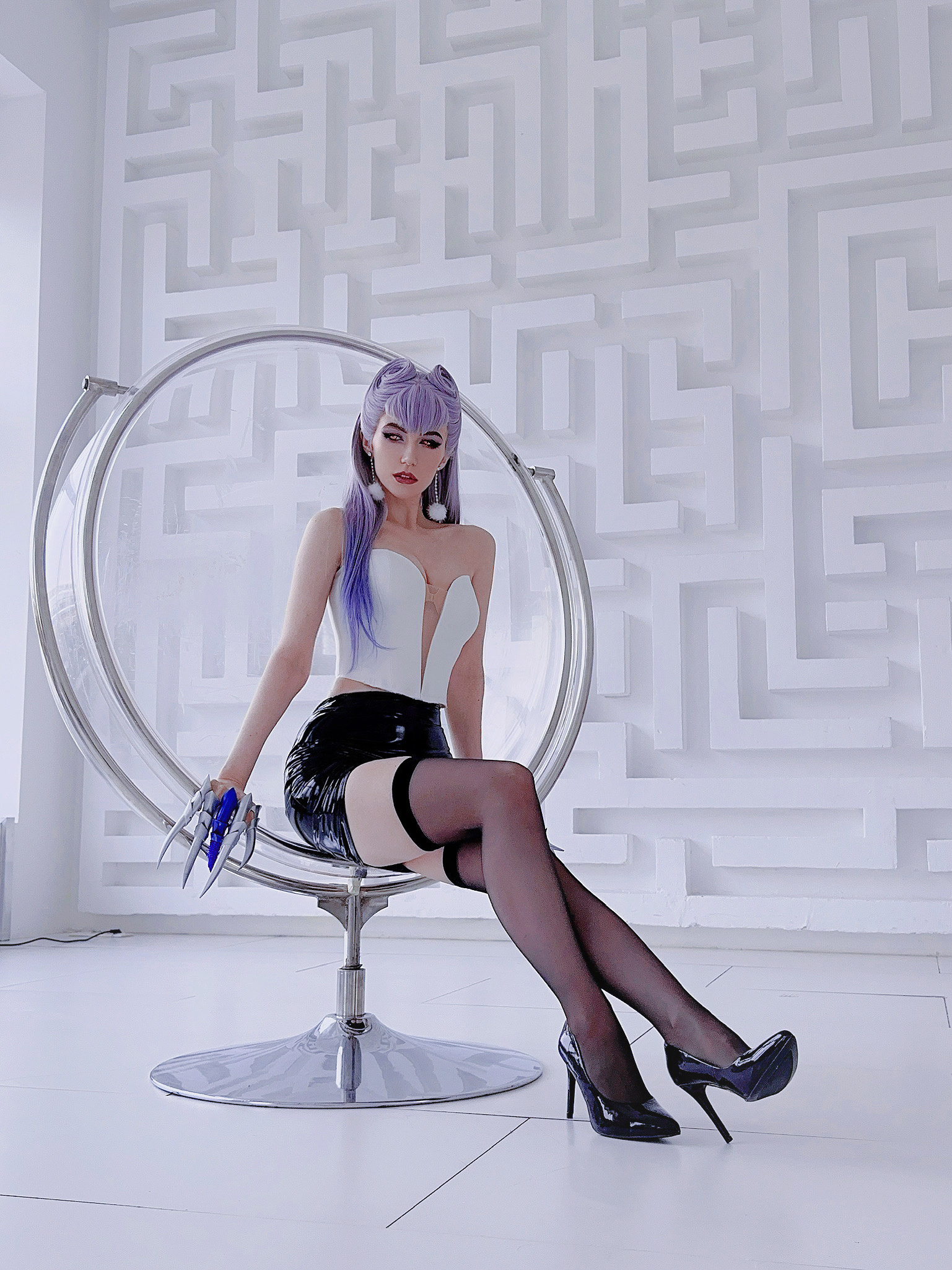 【英雄联盟COS】Mik Allen -伊芙琳-ACG圈-虎扑社区