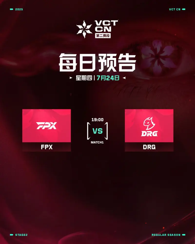 [流言板]VCT CN第二赛段W3D2赛事预告：FPX vs DRG-无畏契约-虎扑社区