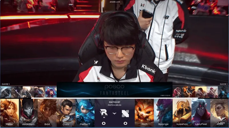 [赛后]KT 1-0 DRX：KT前期节奏不断，Bdd超神岩雀主宰战场轻取DRX-英雄联盟丨LPL-虎扑社区